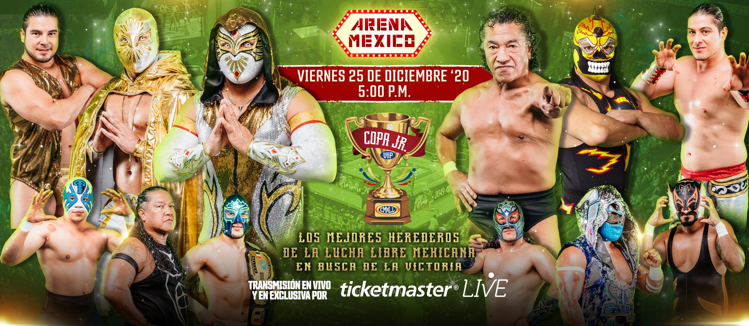 COMPRA TUS BOLETOS AHORA - CMLL ::: La Mejor Lucha Libre del Mundo
