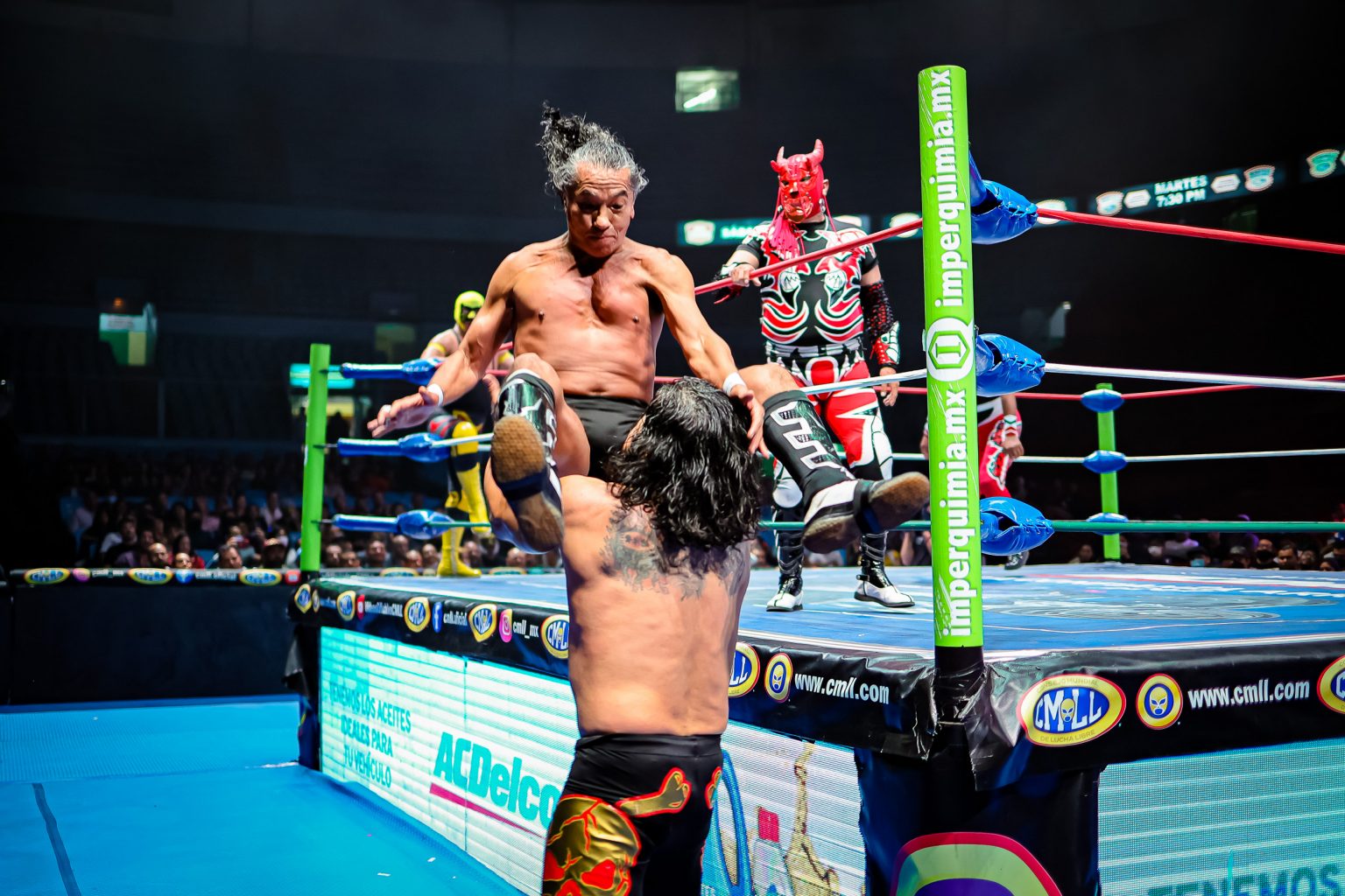 TRIUNFO DE VOLADOR JR., NEGRO CASAS Y PANTERITA DEL RING - CMLL ::: La ...