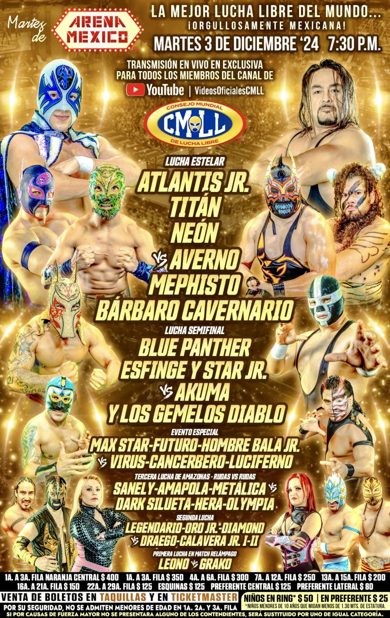 ARENA COLISEO DE OCCIDENTE - CMLL ::: La Mejor Lucha Libre del Mundo