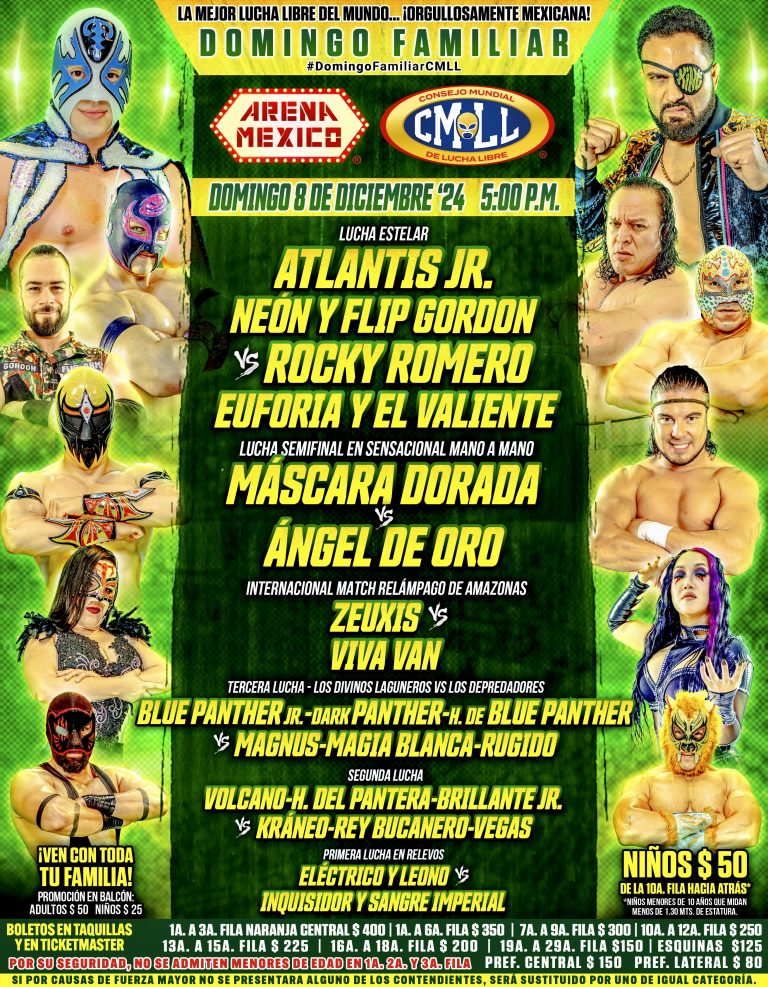 ARENA COLISEO DE OCCIDENTE - CMLL ::: La Mejor Lucha Libre del Mundo