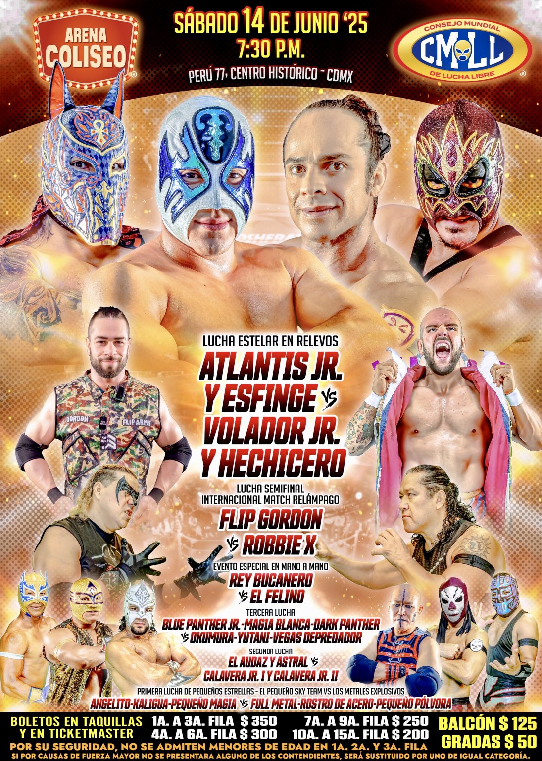 Arena Coliseo : 2025