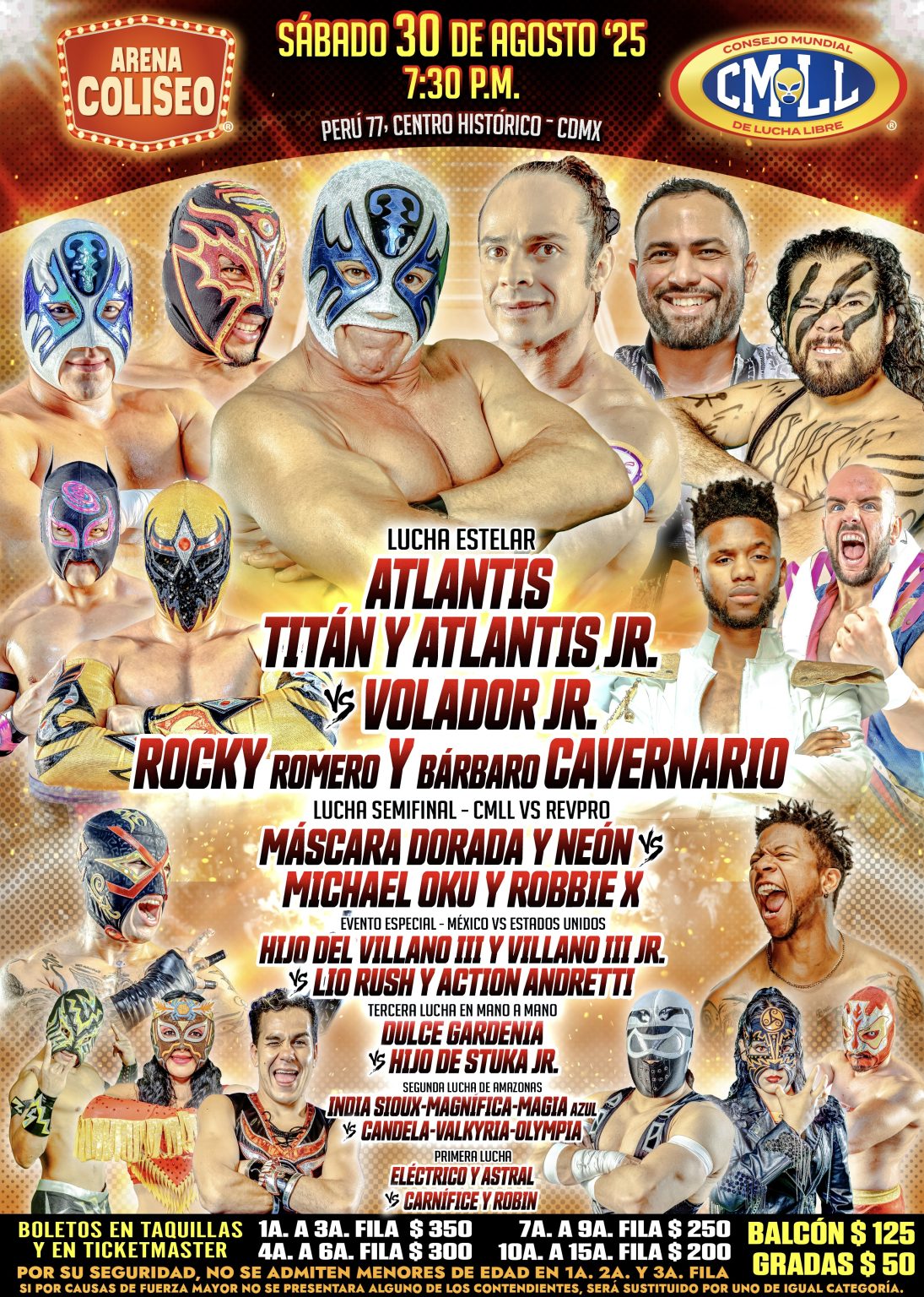 Arena Coliseo : 2025